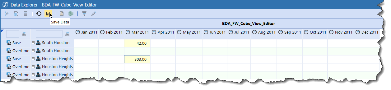 BDA Cube View Editor - Documentation